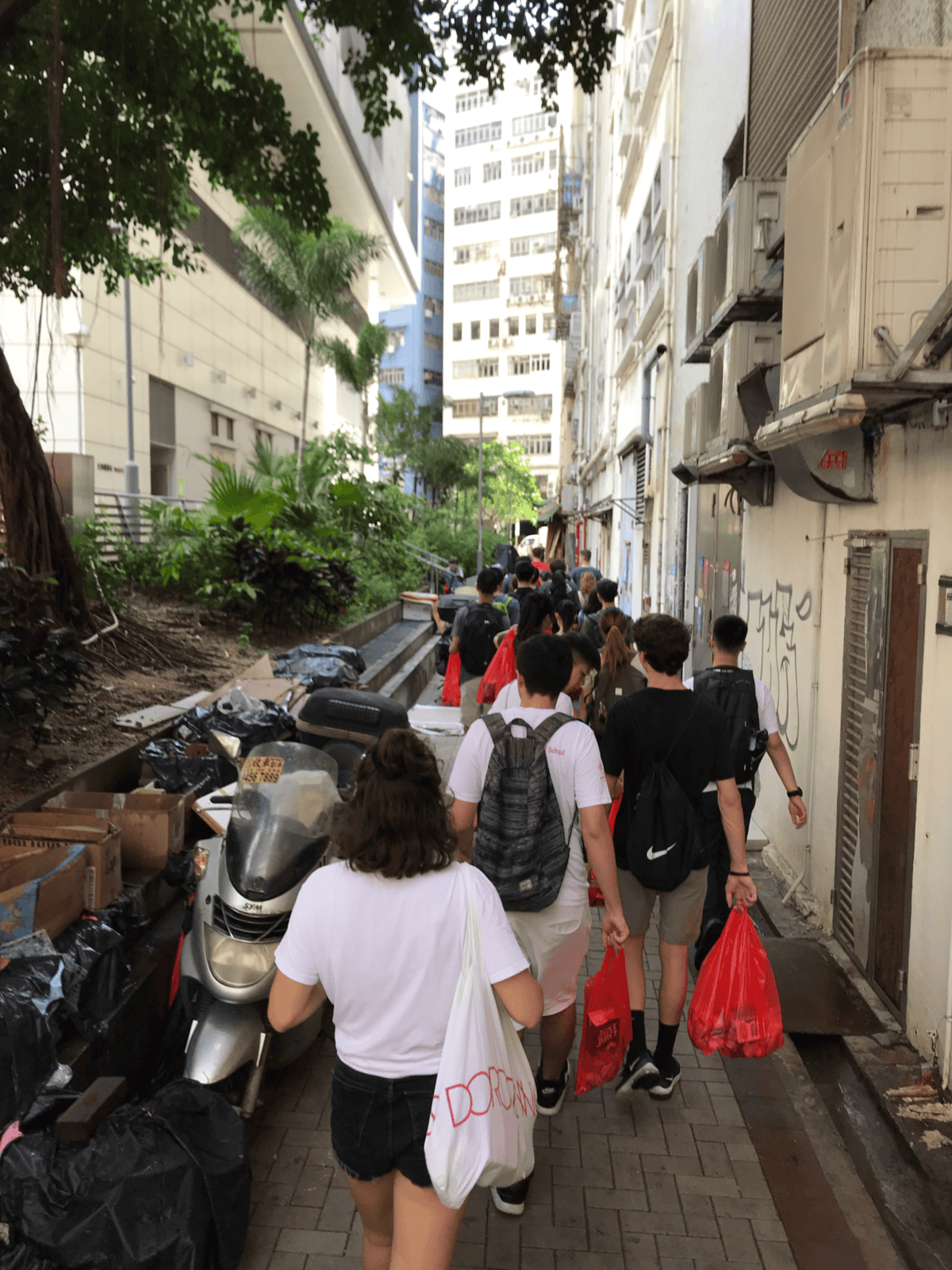 Pre-IB students met with the charity Impact HK