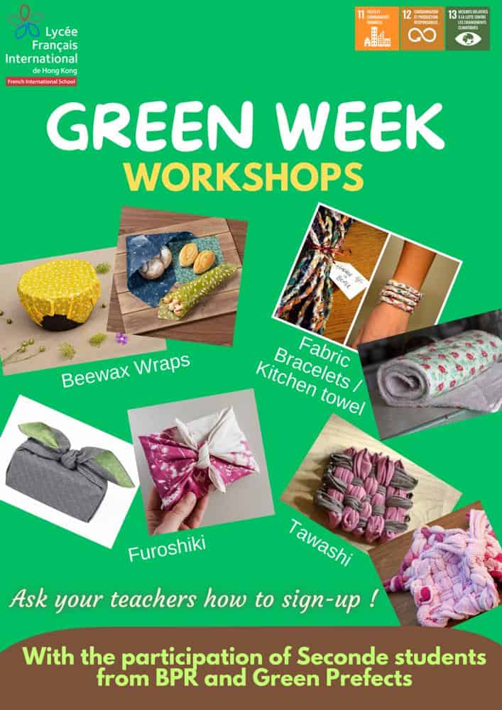 GREEN WEEK AT JL AND TKO CAMPUSES