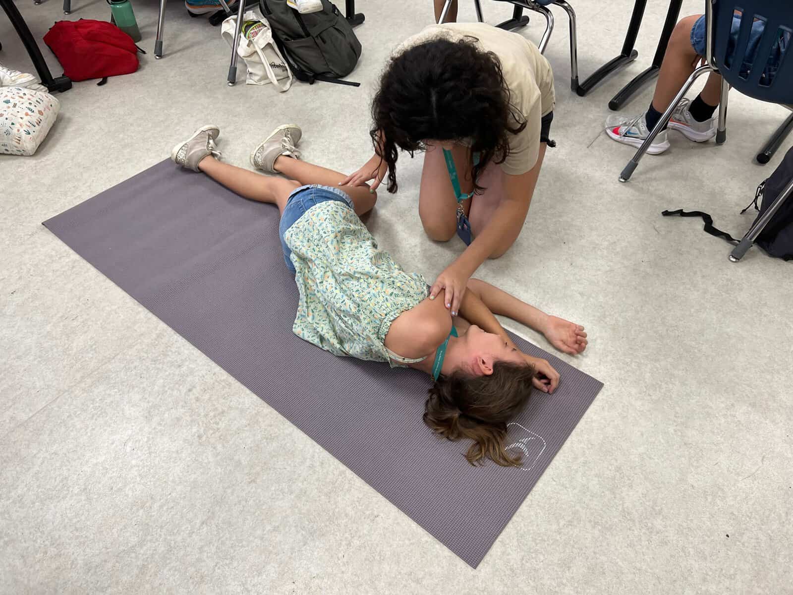 First aid training for 2nde and Y10 students