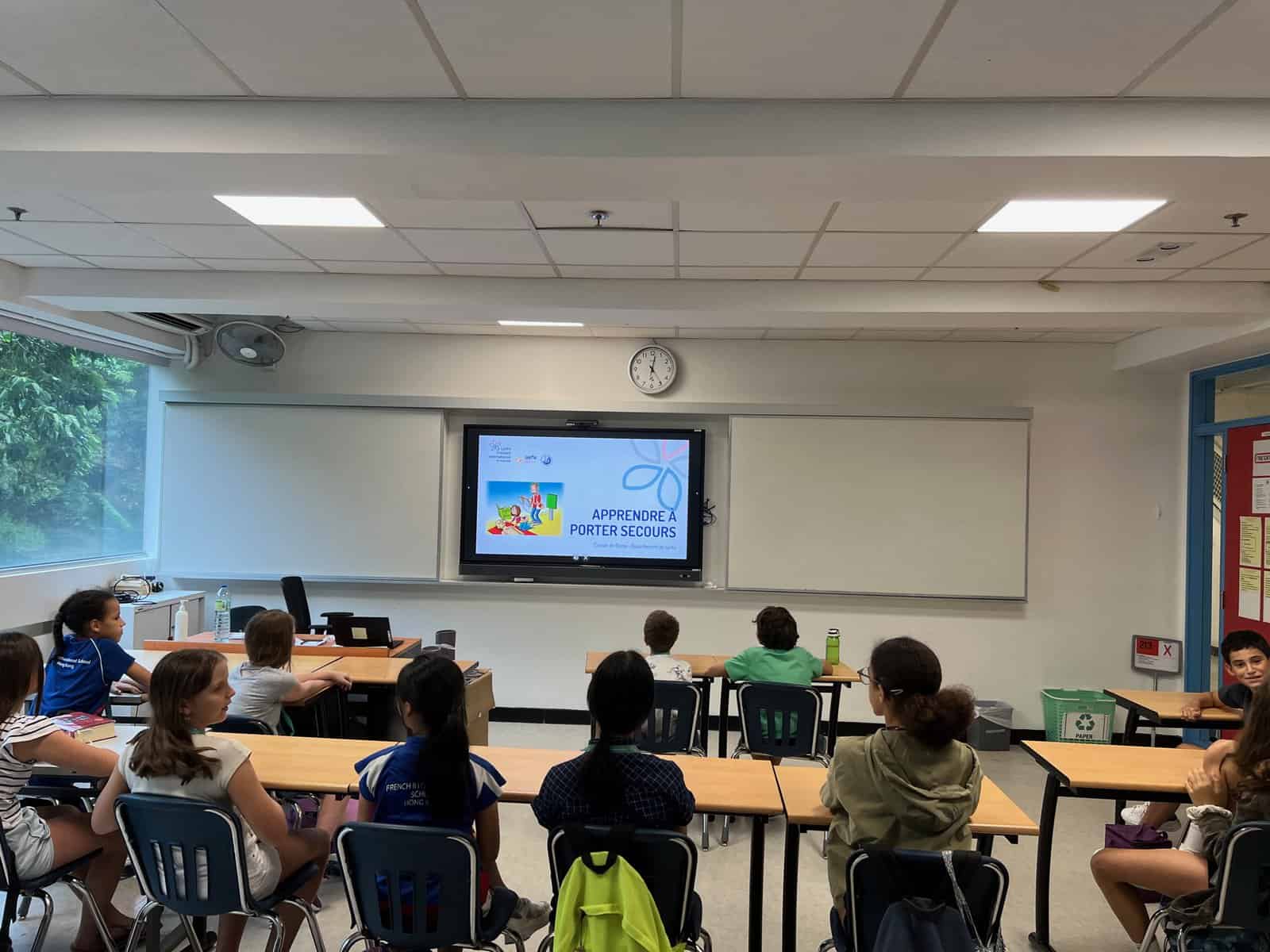 First aid training for 2nde and Y10 students