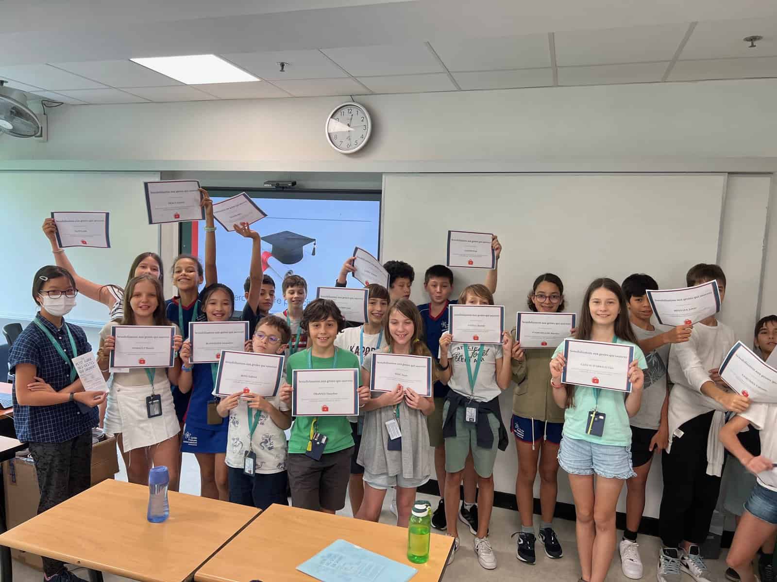 First aid training for 2nde and Y10 students