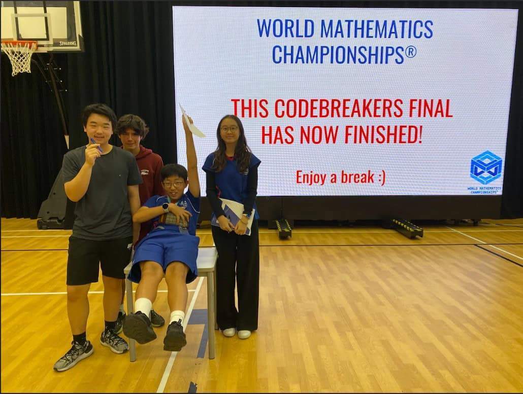 Gold Tickets to the Junior World Maths Competition