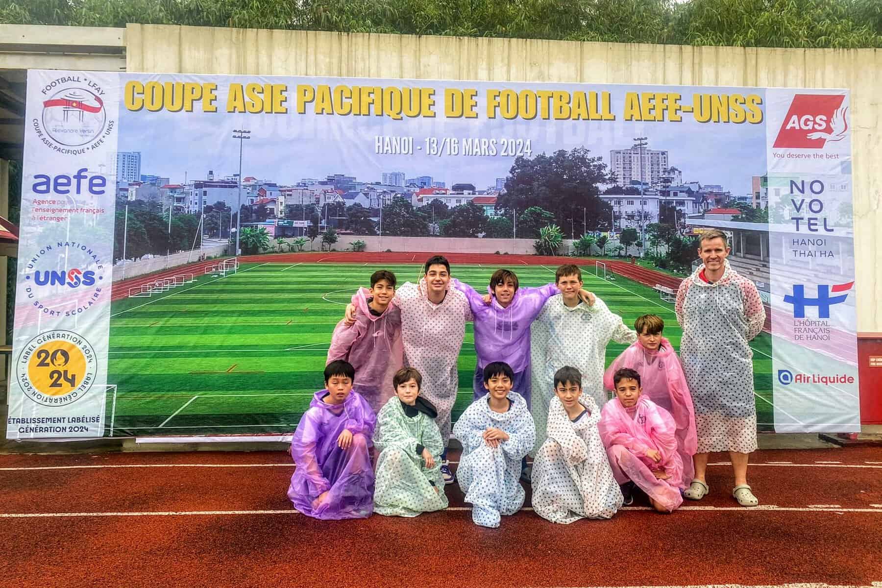 U15s Football Team Claims Championship in Hanoi