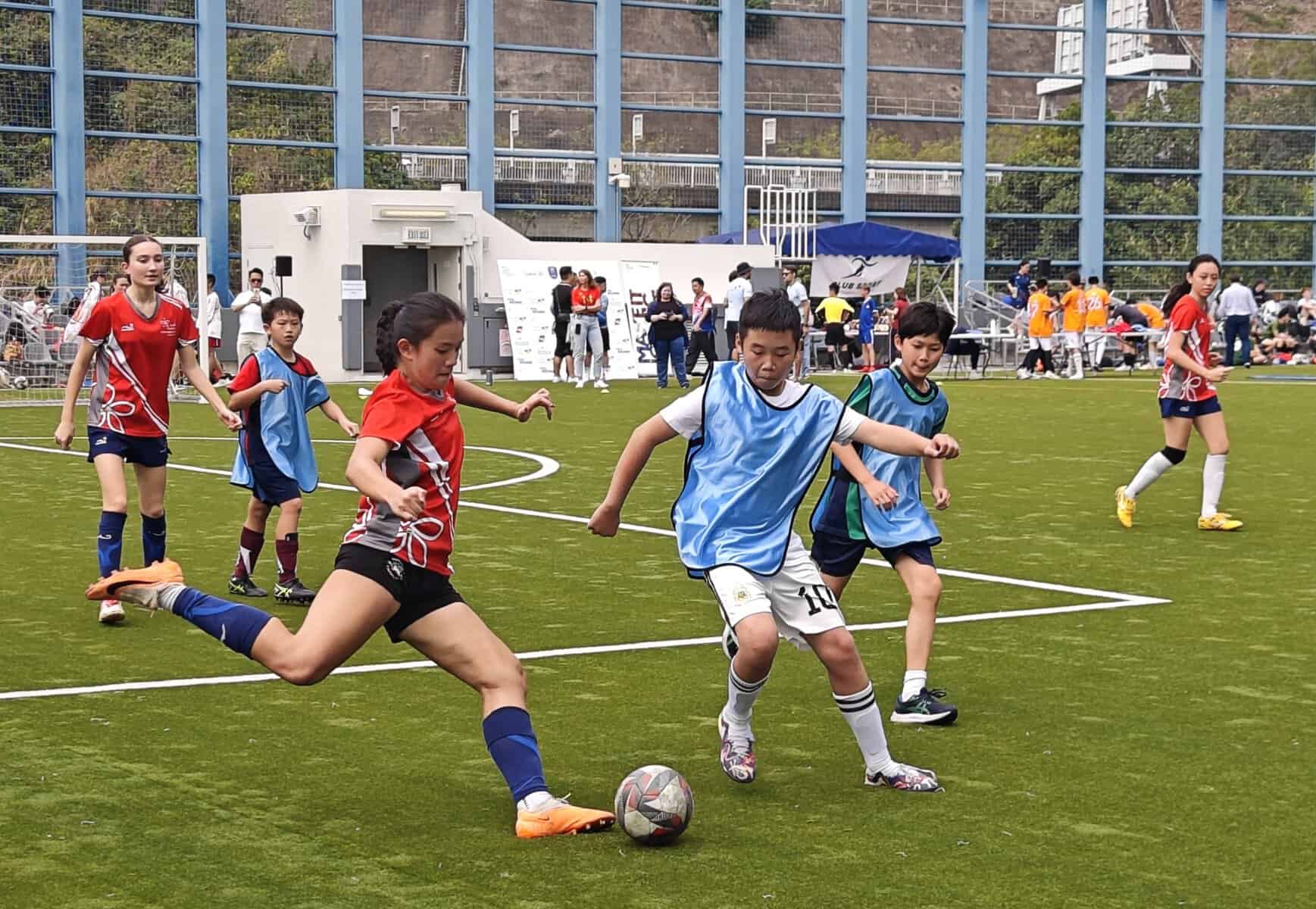 FIS Girls Football Shine at Fête de la Francophonie