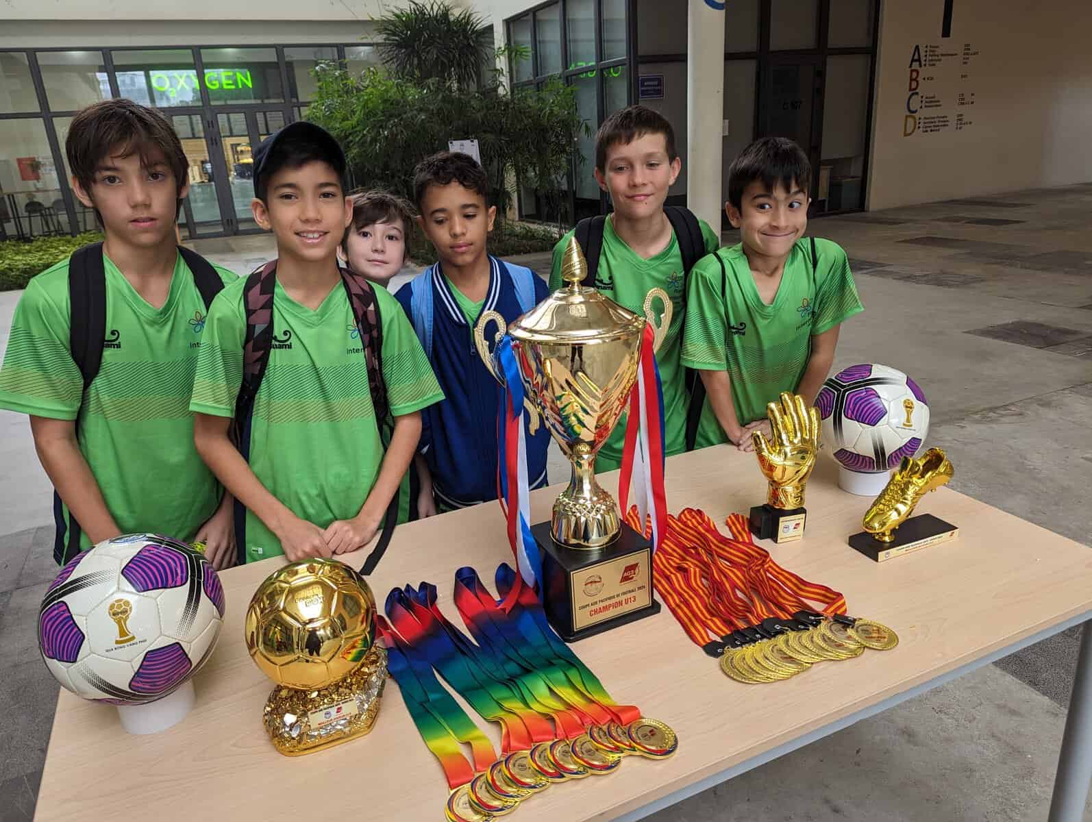 U15s Football Team Claims Championship in Hanoi