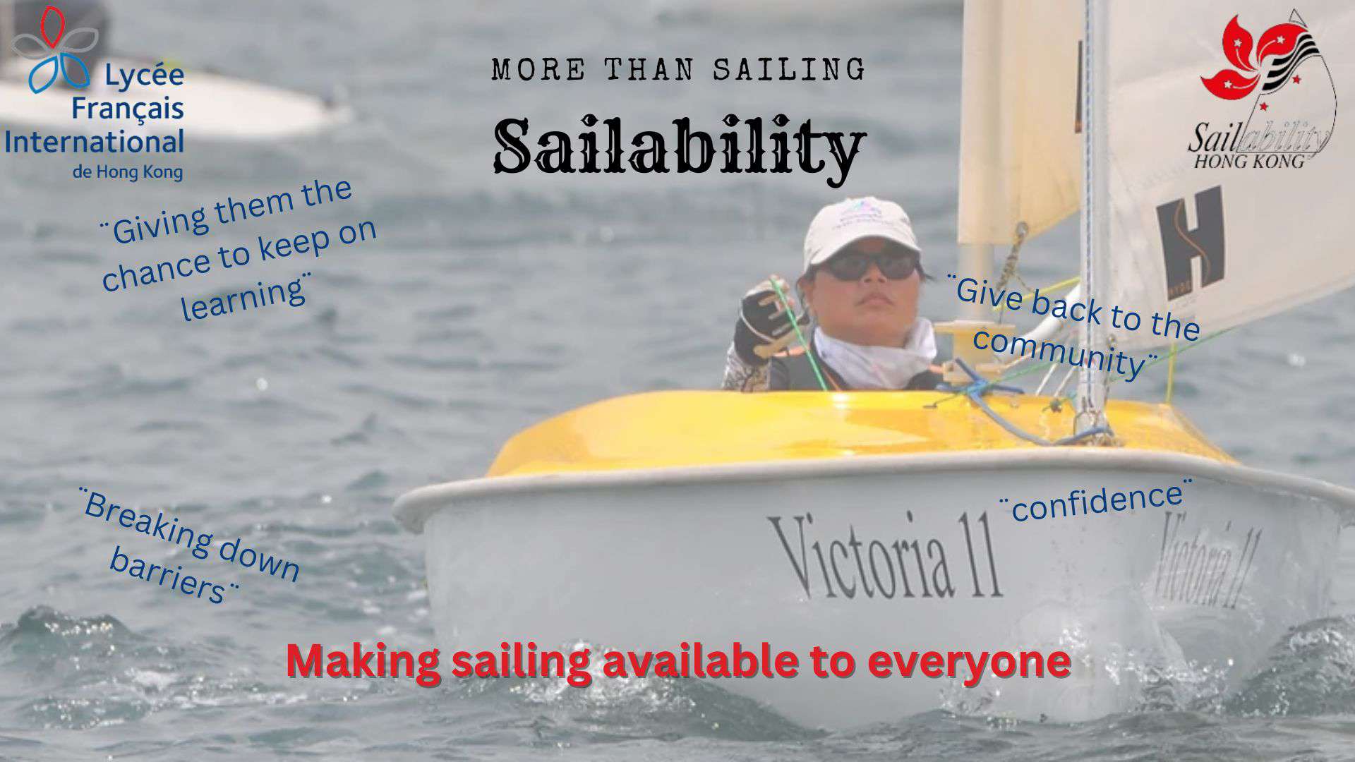 Sailability, more than just sailing - French International School